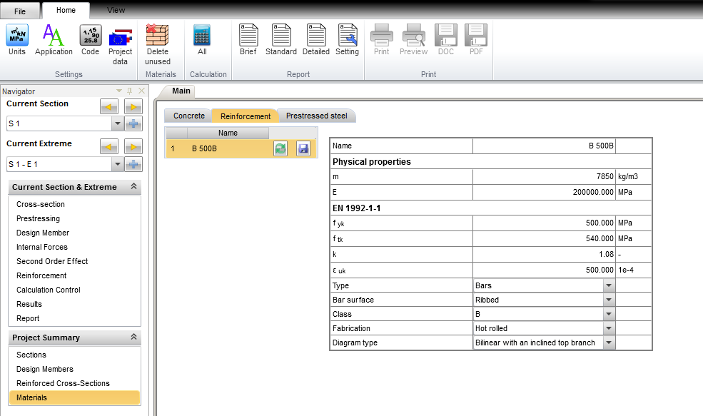 IOM Example - Concrete Column | IDEA StatiCa API