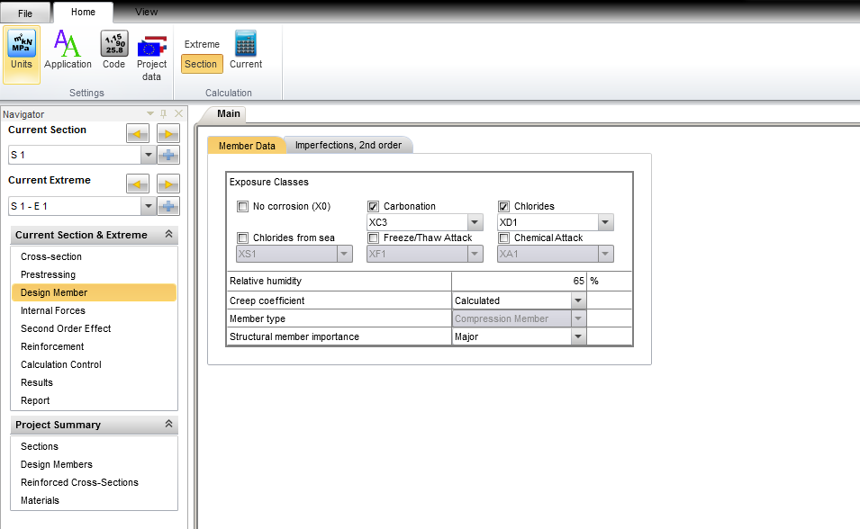 IOM Example - Concrete Column | IDEA StatiCa API